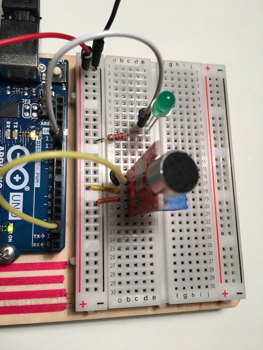 Einen Sound Sensor am Arduino anschließen & verwenden