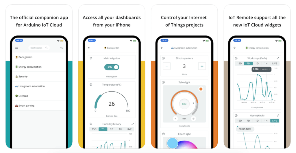 Arduino IoT Cloud erhält Smartphone App
