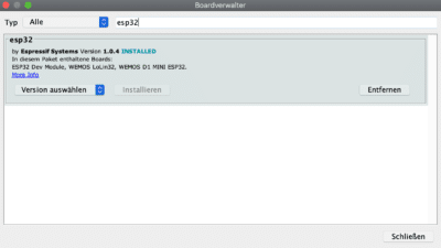 Deinen ESP32 mit der Arduino IDE programmieren