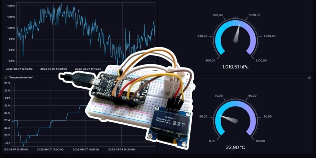 ESP8266 Wetterstation + Datenaufzeichnung und Visualisierung